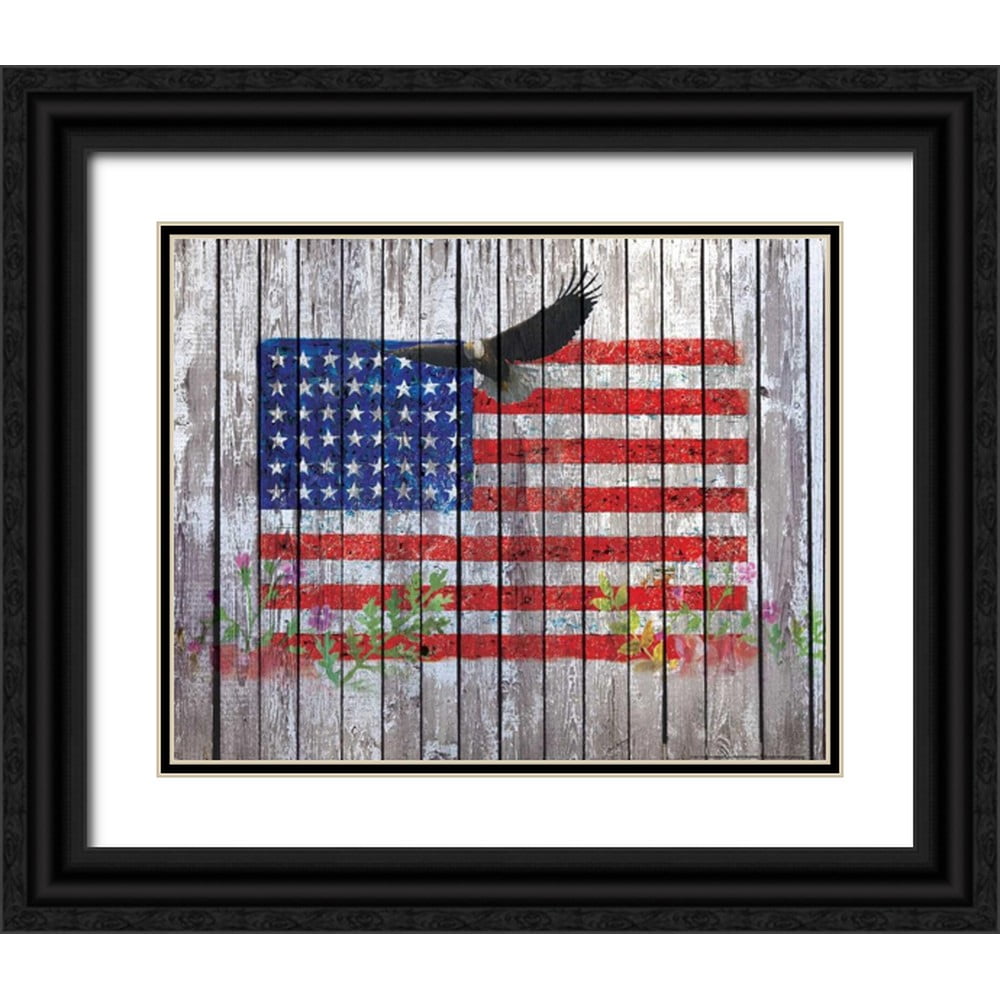 Nobleworks, Inc. 14x12 Black Ornate Wood Framed with Double Matting ...