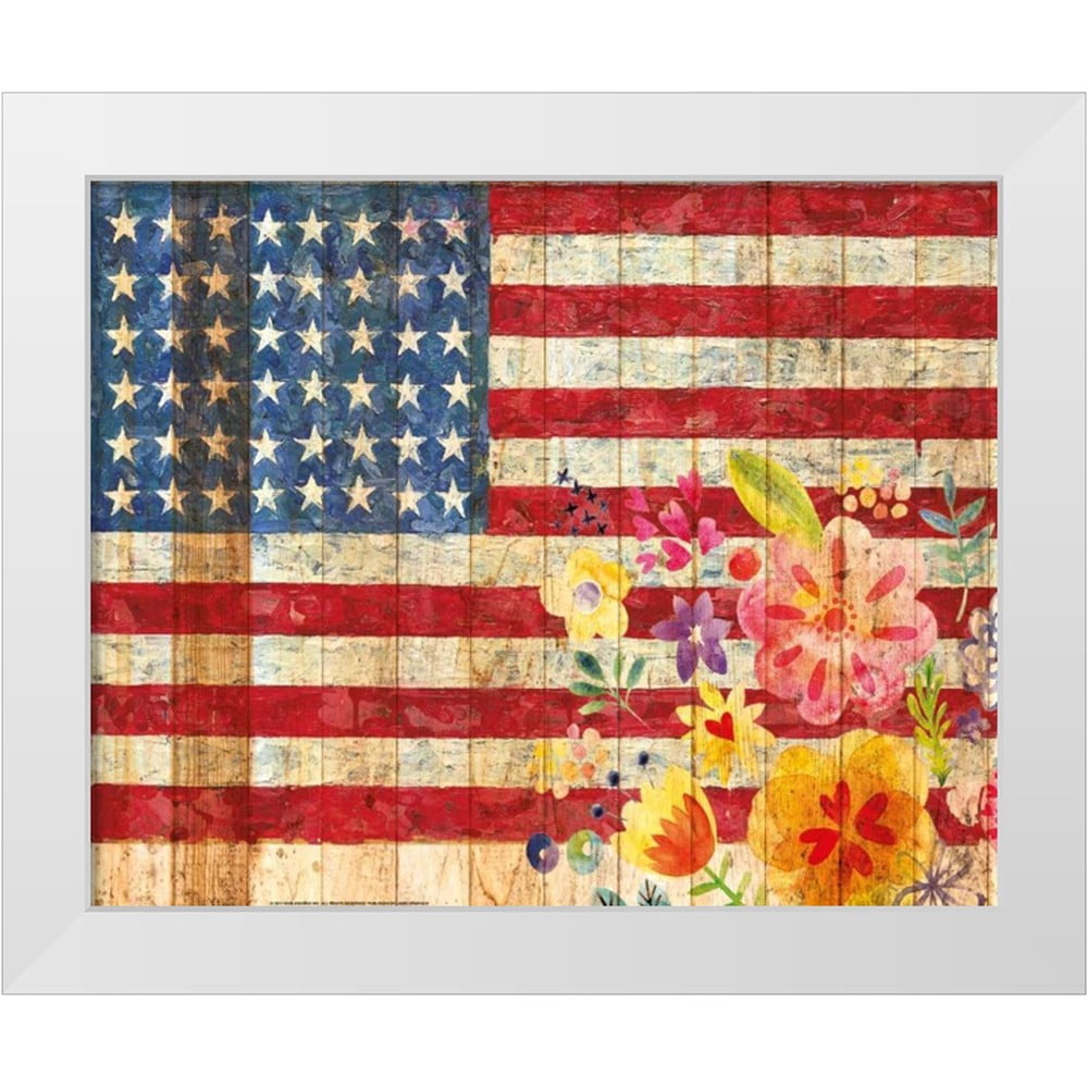 Nobleworks, Inc. 14x12 White Modern Wood Framed Museum Art Print Titled ...