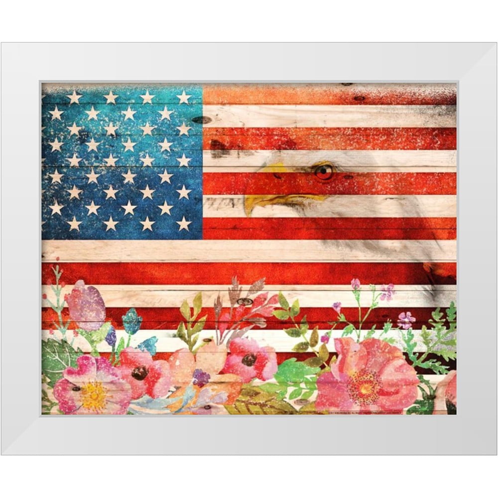 Nobleworks, Inc. 14x12 White Modern Wood Framed Museum Art Print Titled ...