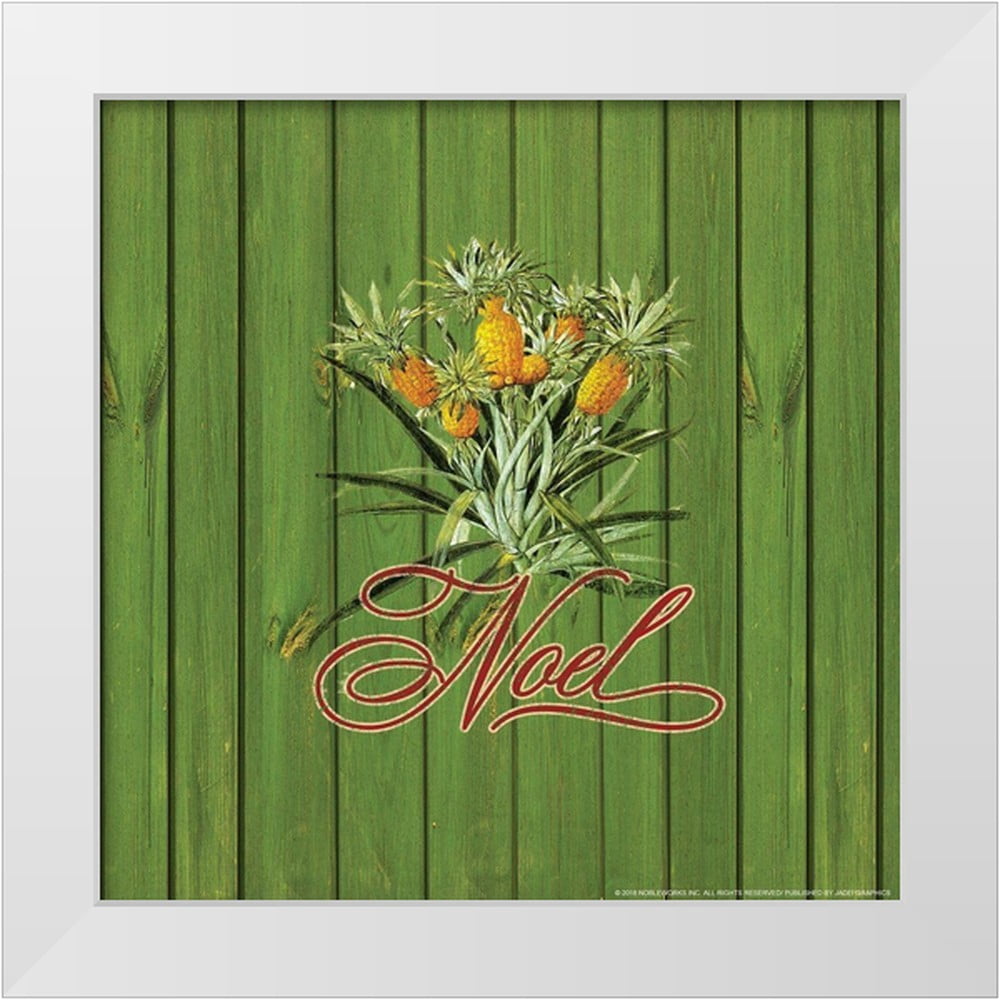 Nobleworks, Inc. 15x15 White Modern Wood Framed Museum Art Print Titled ...