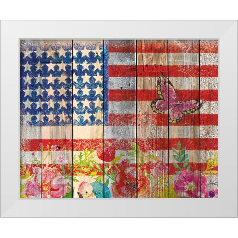 Nobleworks, Inc. 18x15 White Modern Wood Framed Museum Art Print Titled ...