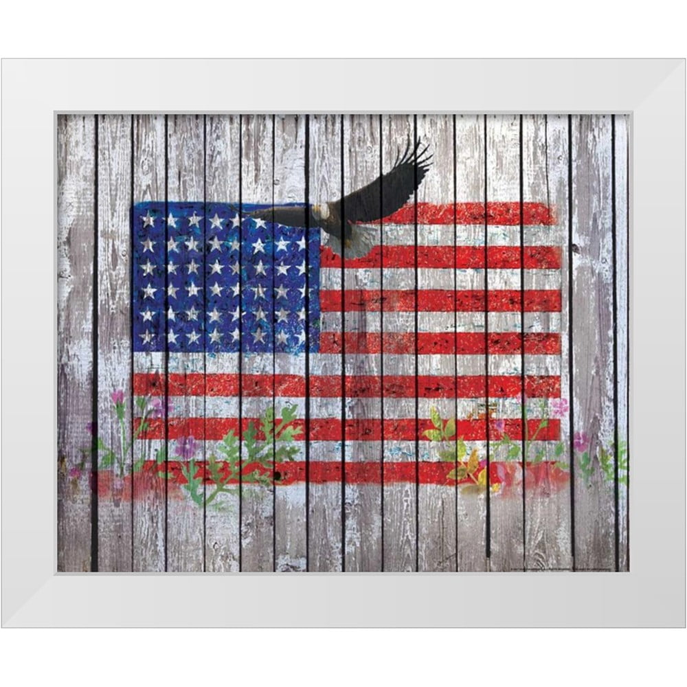 Nobleworks, Inc. 24x20 White Modern Wood Framed Museum Art Print Titled ...