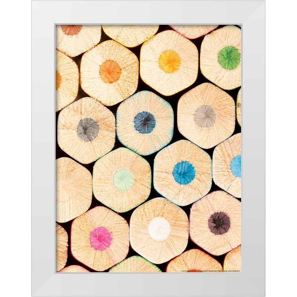 Nobleworks, Inc. 25x32 White Modern Wood Framed Museum Art Print Titled ...