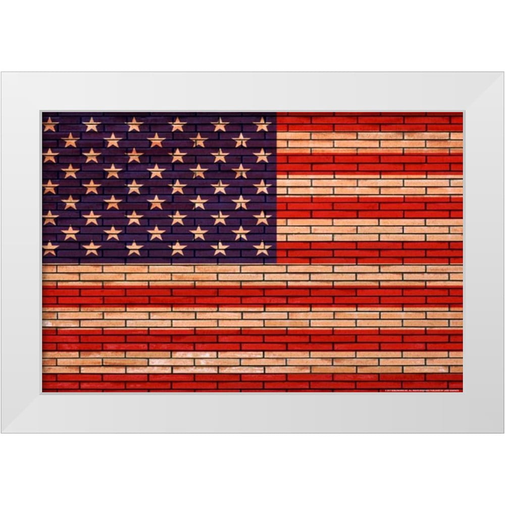 Nobleworks, Inc. 32x23 White Modern Wood Framed Museum Art Print Titled ...