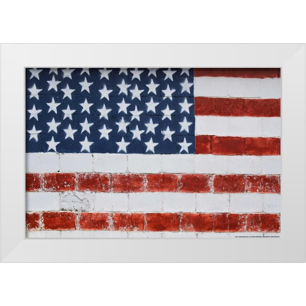 Nobleworks, Inc. 32x23 White Modern Wood Framed Museum Art Print Titled ...