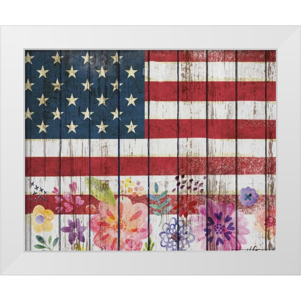 Nobleworks, Inc. 32x26 White Modern Wood Framed Museum Art Print Titled ...