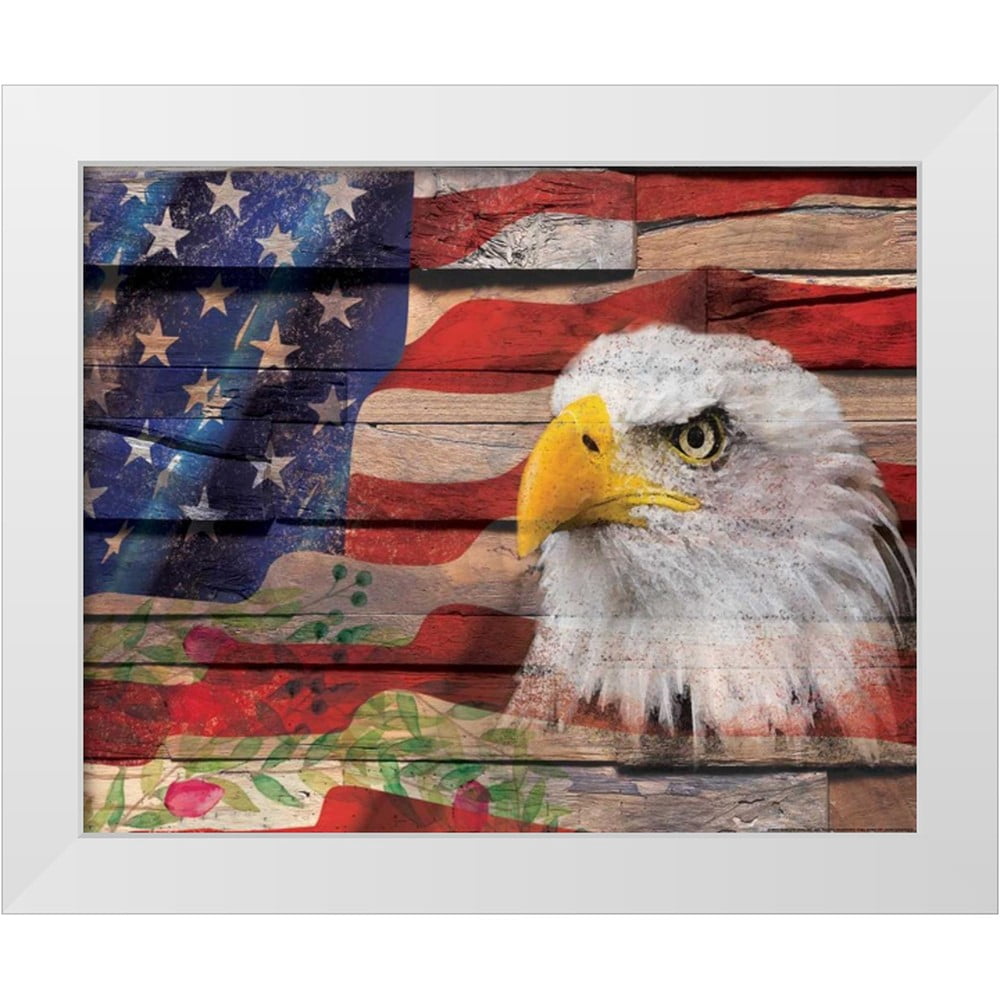 Nobleworks, Inc. 32x26 White Modern Wood Framed Museum Art Print Titled ...