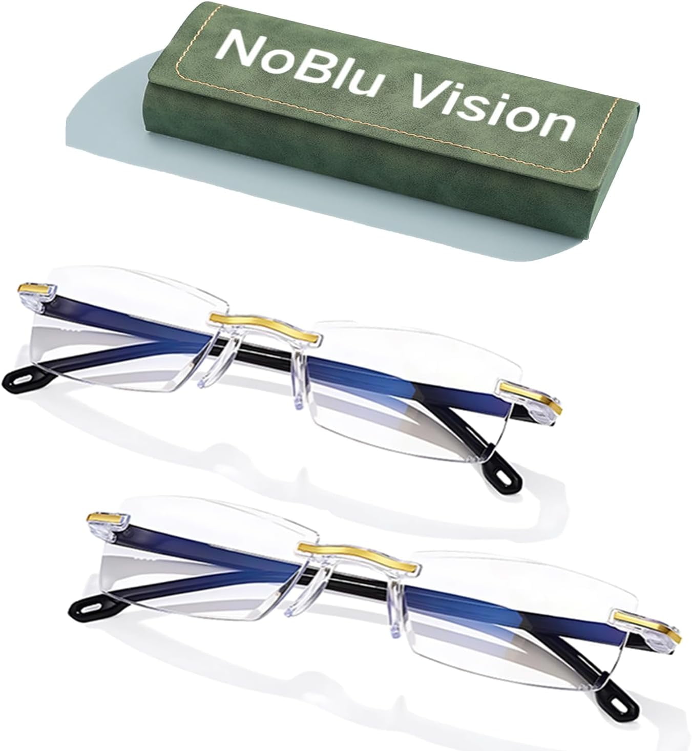 Noblu Vision Glasses.Blue Light Blocking Computer Glasses, Reading ...