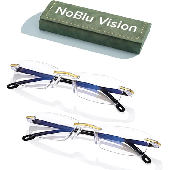 Noblu Vision Glasses.Blue Light Blocking Computer Glasses, Reading ...
