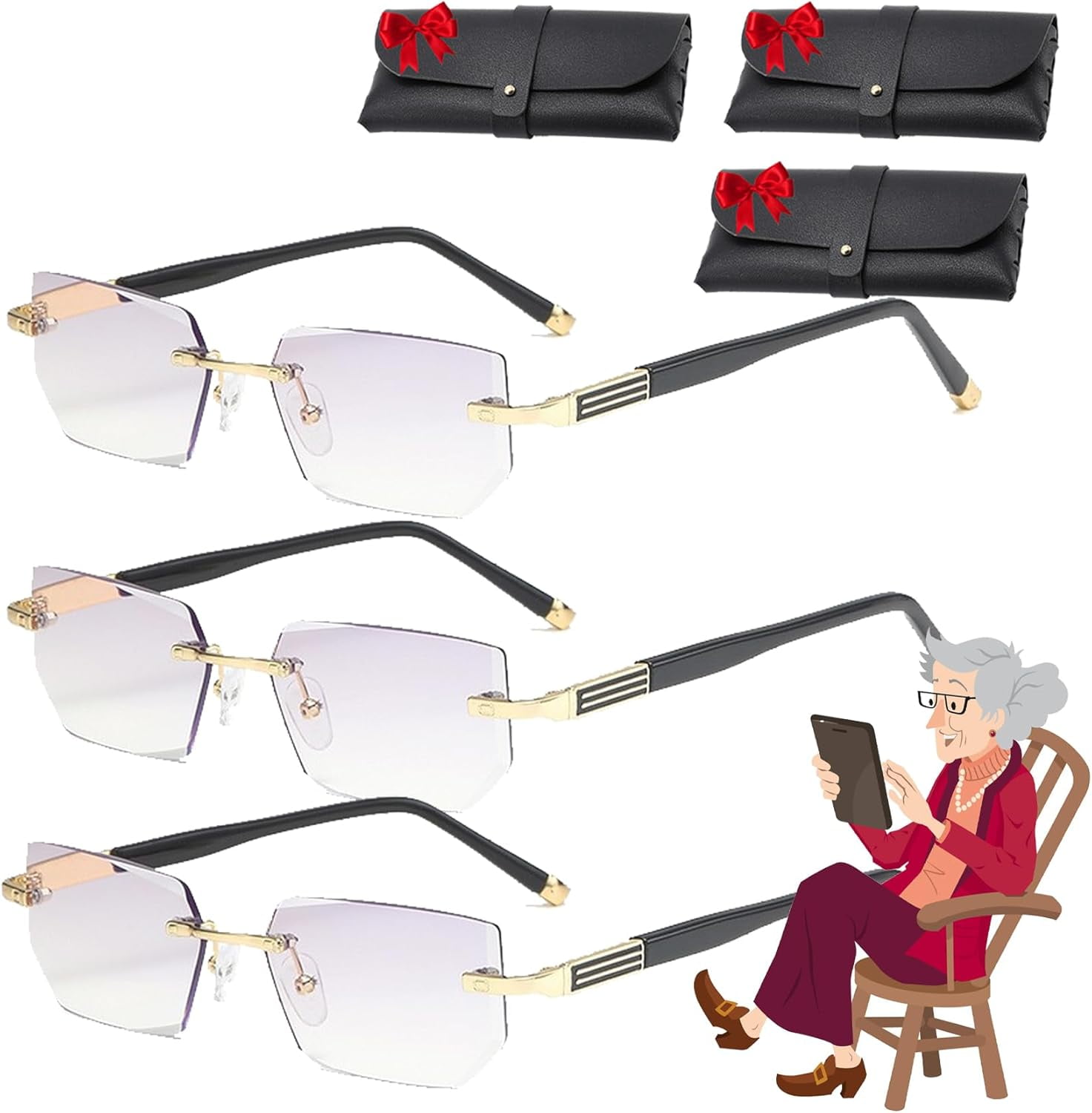 Noblu Vision Glasses - Noblu Glasses, Blue Light Blocking Computer Glasses, Reading Eyewear for ...