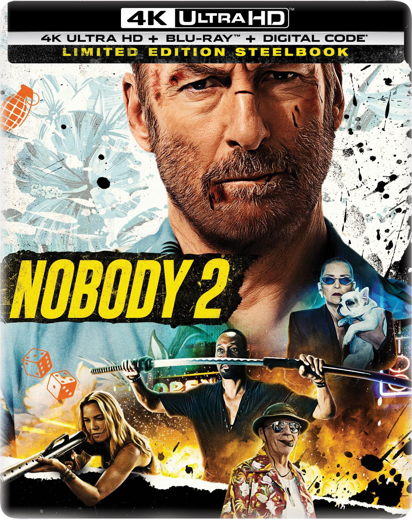 Nobody 2 (Steelbook) (4K Ultra HD + Blu-ray + Digital Copy), Action ...