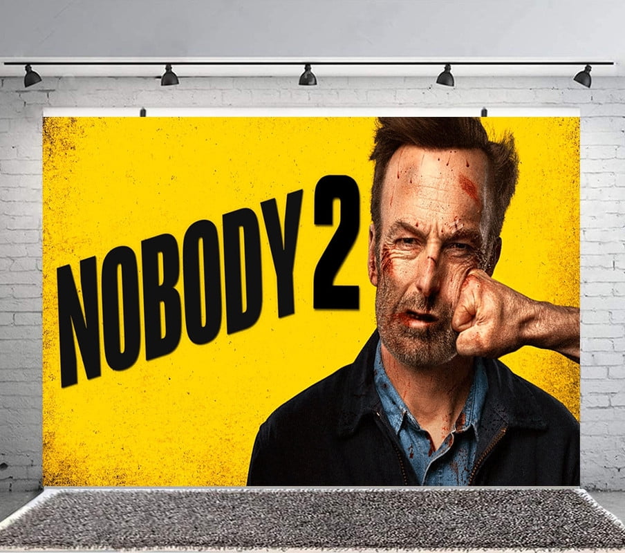 Nobody Backdrop Banner Party Supplies Poster Movie Theme Background for ...