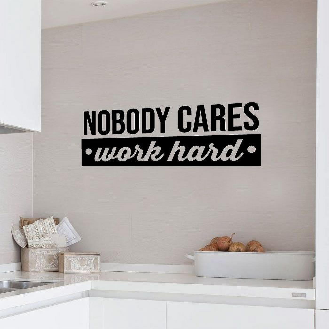 Nobody Cares Work Hard Quote Fitness Workout Success Motivation Quotes ...