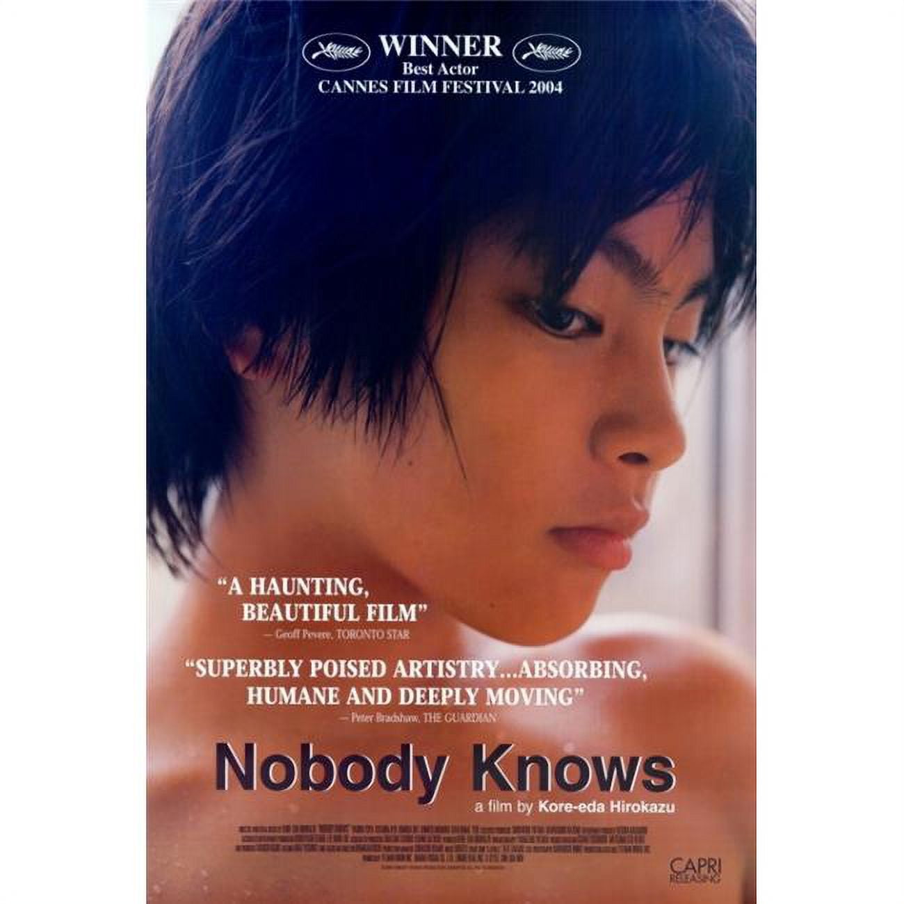 Nobody Knows Movie Poster - 27 x 40 in. - Walmart.com