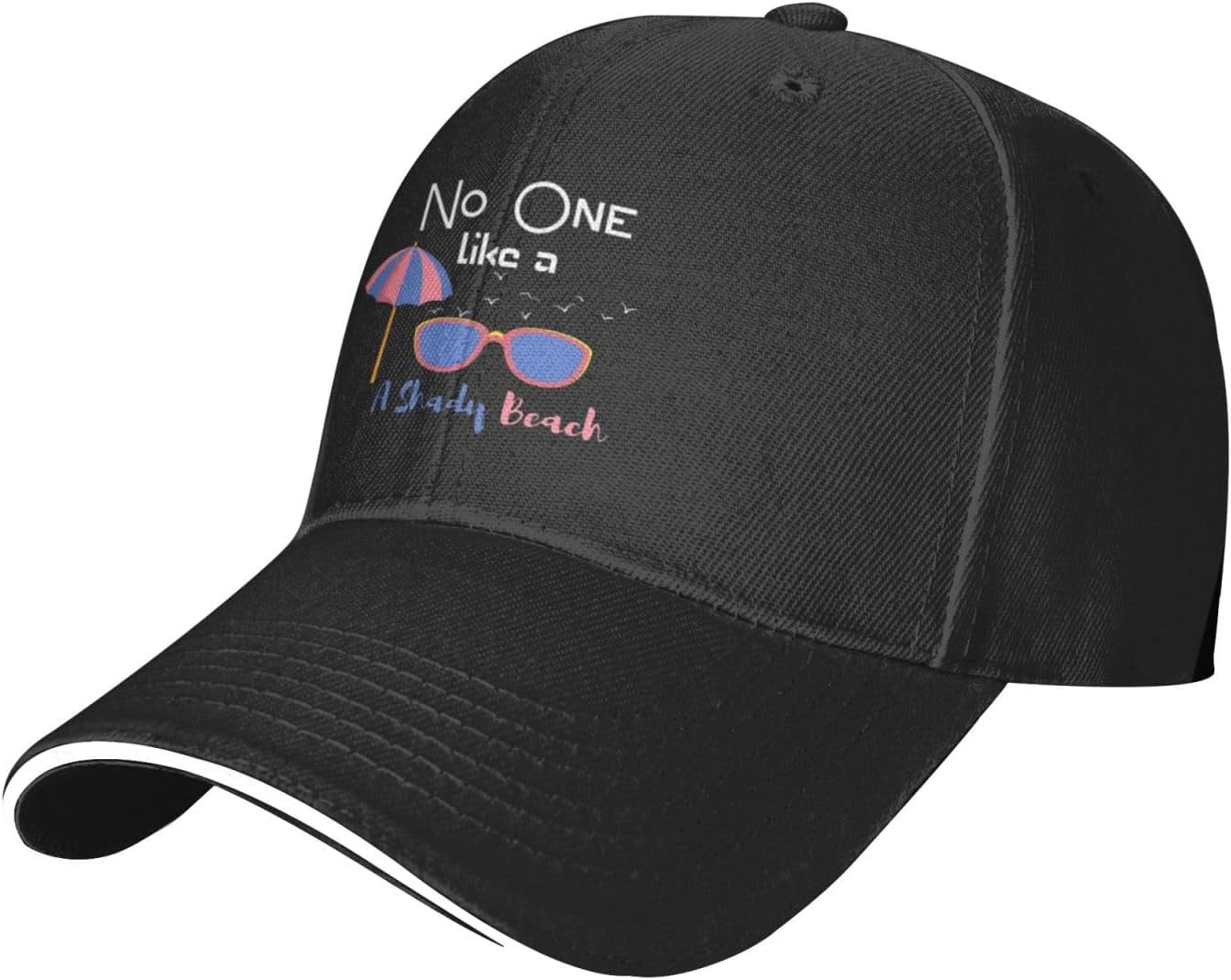 Nobody Likes A Shady Beach Distressed Dad Hat for Men 90s Vintage ...