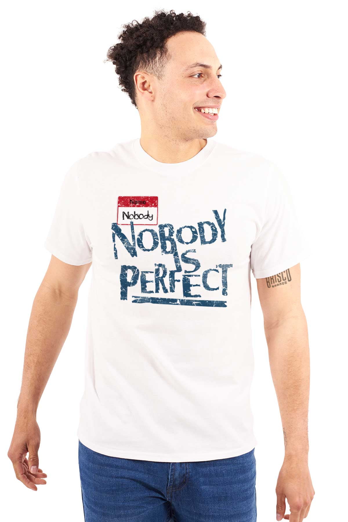 Nobody is Perfect Saying Sarcastic Men's Graphic T Shirt Tees Brisco ... Nobody is Perfect Saying Sarcastic Men's Graphic T Shirt Tees Brisco ...