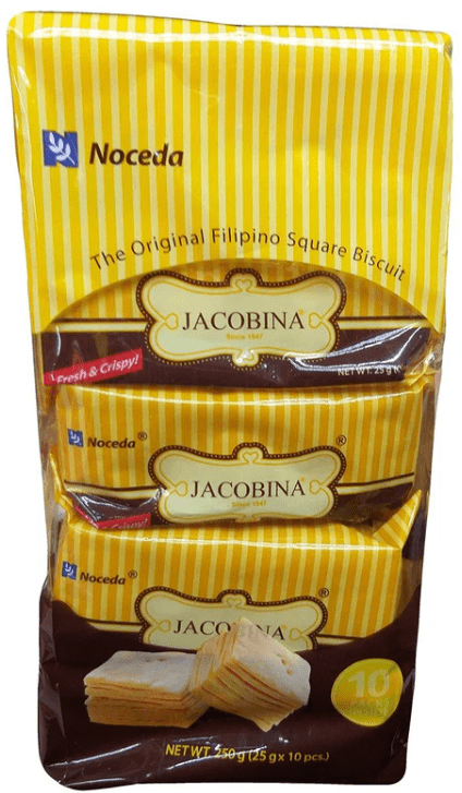 Noceda Jacobina Biscuits, Crisp & Square, 10 Pieces, 8.8 oz - Walmart.com