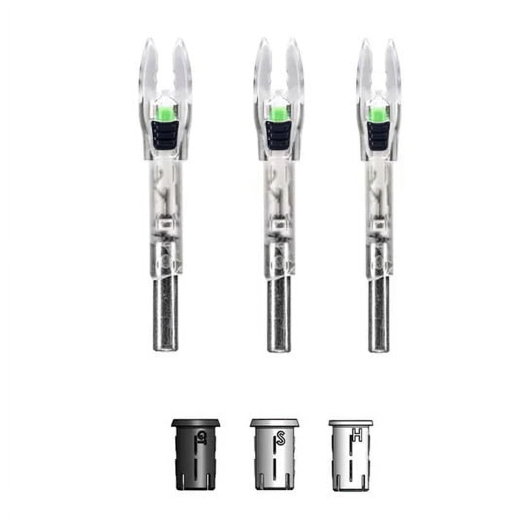 Nockturnal Shift Universal - Green Lighted Nock - 3-Pack - Walmart.com
