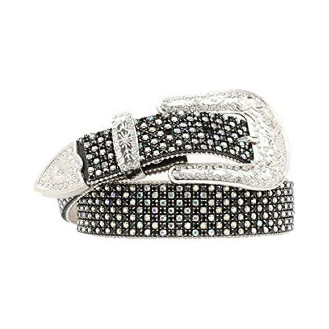 Nocona Belt N3494001-XL 1.5 in. Womens Rhinestone Embellished Belt ...