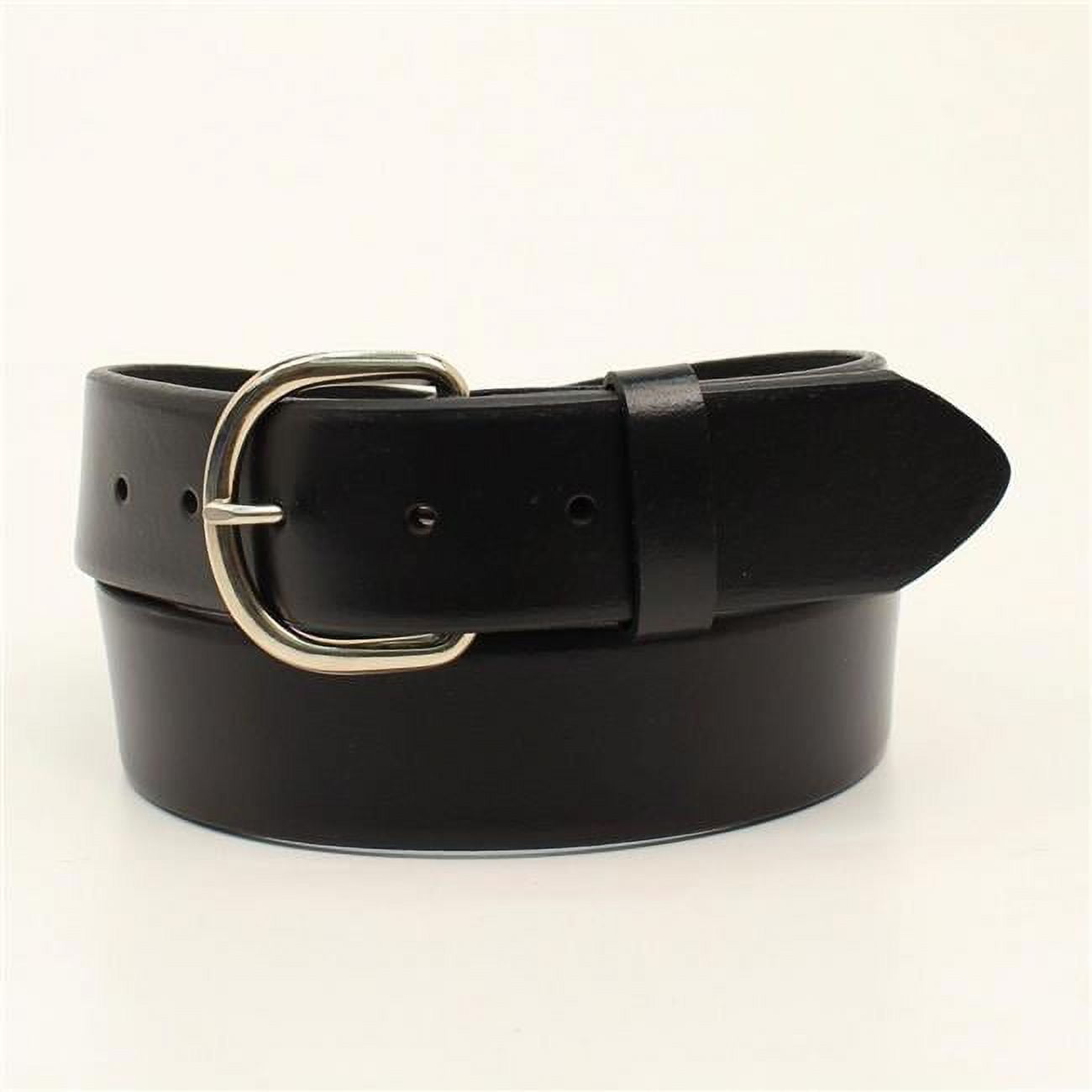 Nocona N2610601-44 Mens Hired Hand Plain Belt, Black - Size 44 ...