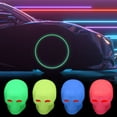 Noctilucent Car Tire Valve Stem Caps – Luminous Rubber Wheel Covers for ...