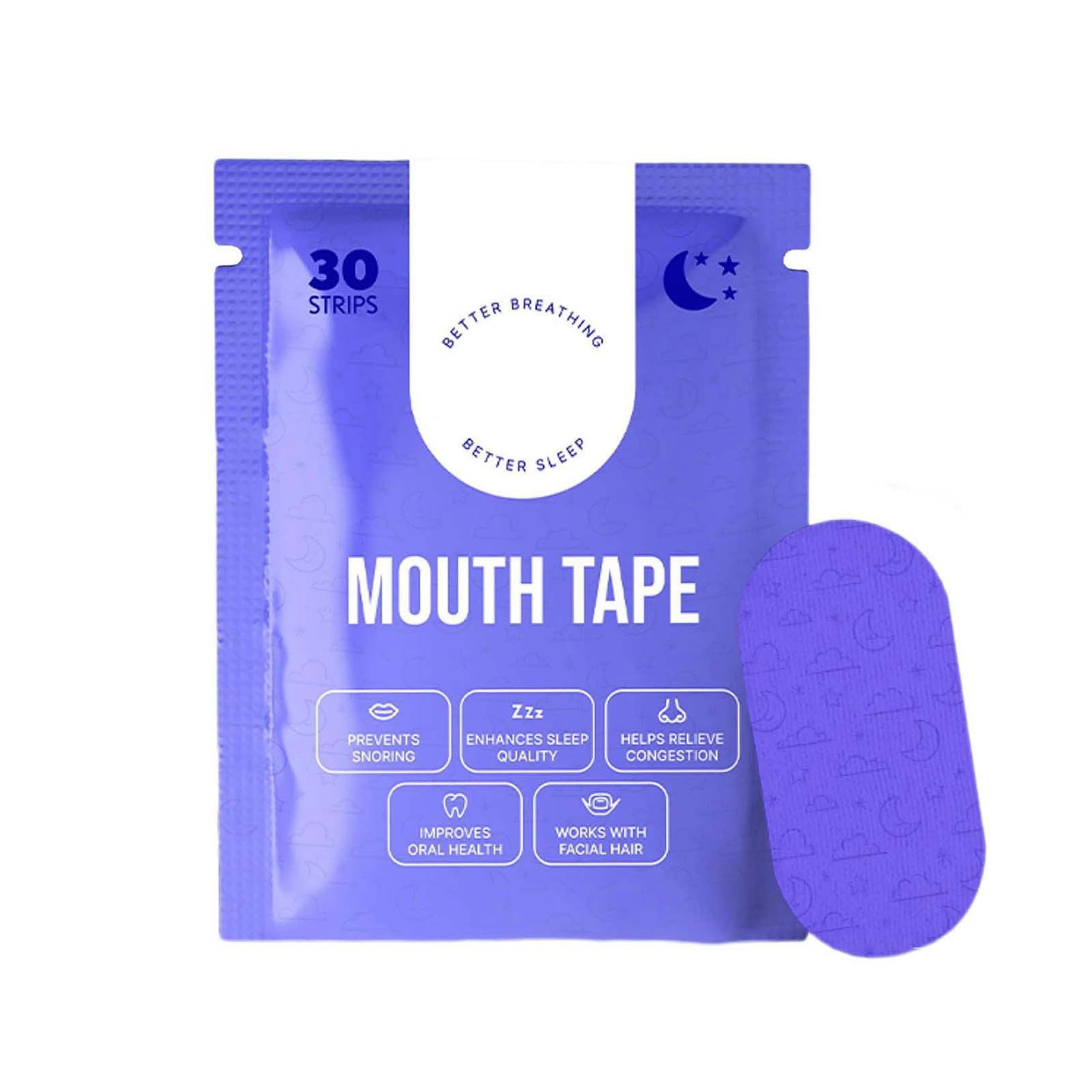Noctivo Mouth Tape for Sleep Apnea, Breathing Noctivio Mouth Tape for ...