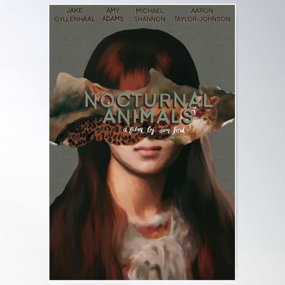Nocturnal Animals Reimagined Poster Poster Wall Art, Modern Wall Decor ...