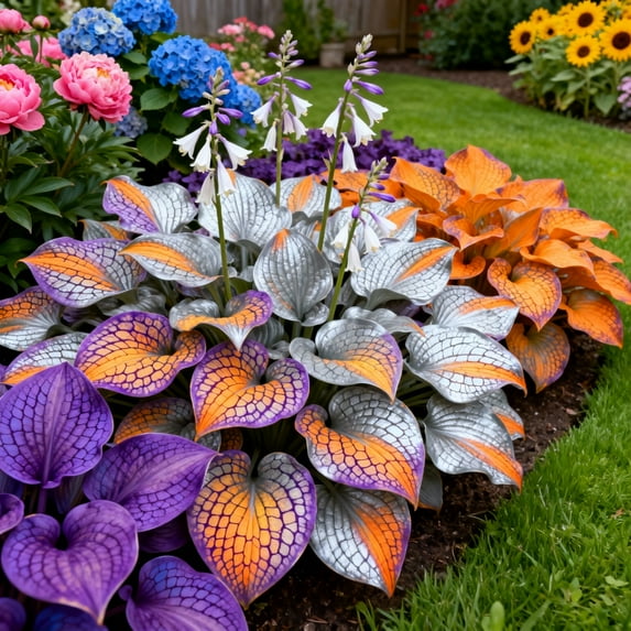 Nocturne Blue Heart-Hosta-Bulbs For Planting - Premium Garden Stakes ...