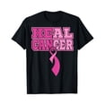 Nodb Cancer Survivor World Cancer Day Gift Pink Ribbon T-Shirt BLACK ...