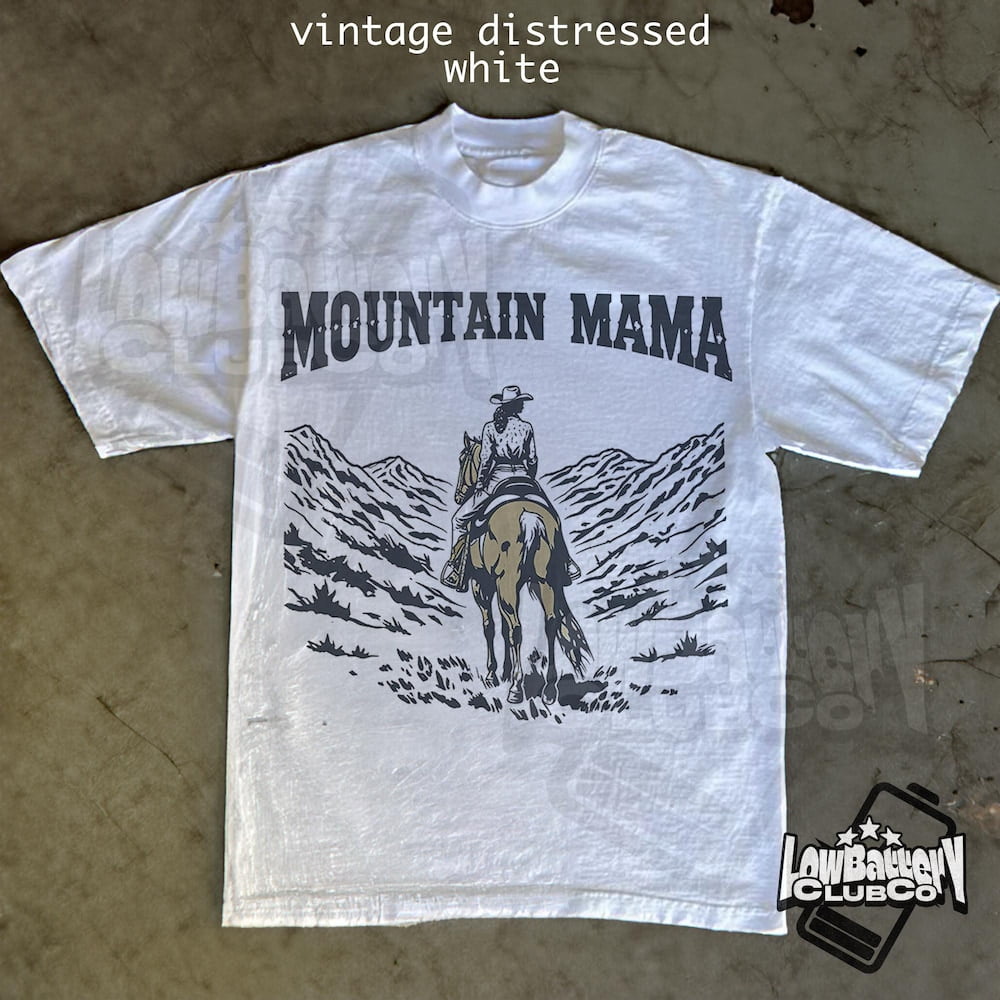 Nodb Mountain Mama Tee Nature Adventure T-Shirt Countrycore Outdoorsy ...