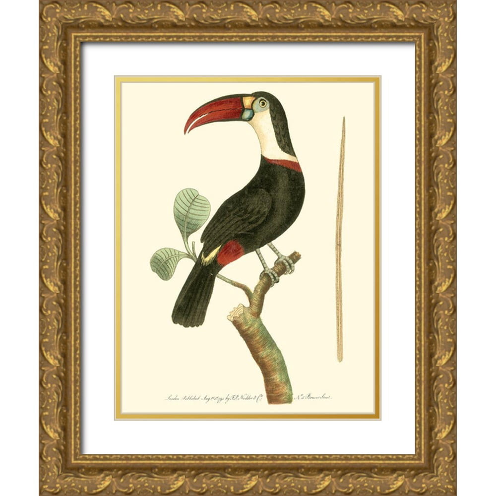 Nodder, Frederick P. 12x14 Gold Ornate Wood Framed with Double Matting ...
