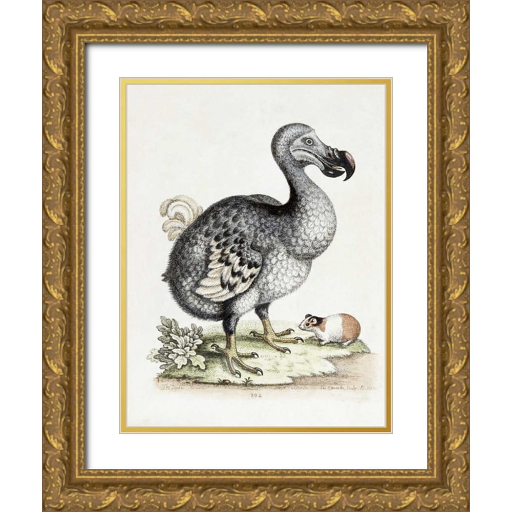 Nodder, Frederick P. 12x14 Gold Ornate Wood Framed with Double Matting ...