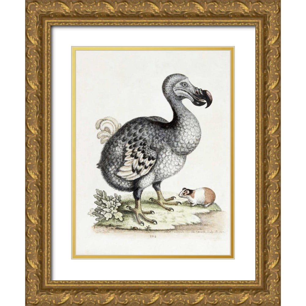 Nodder, Frederick P. 15x18 Gold Ornate Wood Framed with Double Matting ...