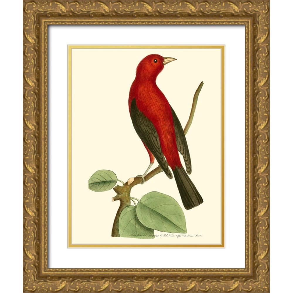 Nodder, Frederick P. 19x24 Gold Ornate Wood Framed with Double Matting ...