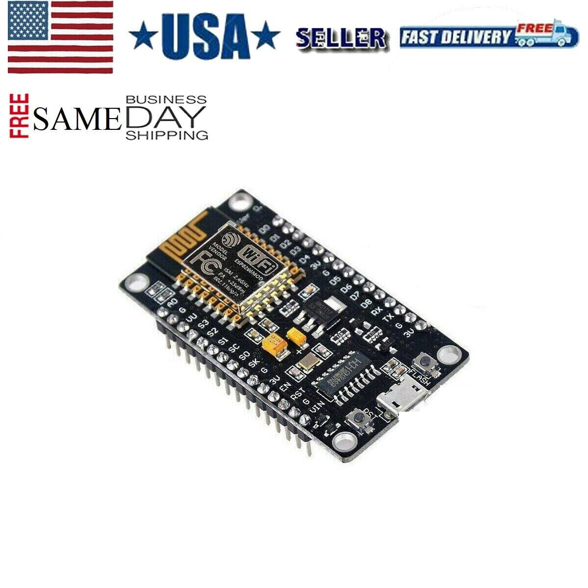 NodeMCU ESP8266 ESP-12 WiFi Development Board Module ESP 8266 ESP8266MOD US SHIP - Walmart.com