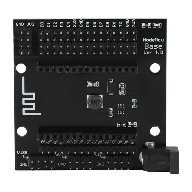 NodeMcu Lua Black Metal ESP8266 WIFI Development Plate Base Expander ... NodeMcu Lua Black Metal ESP8266 WIFI Development Plate Base Expander ...