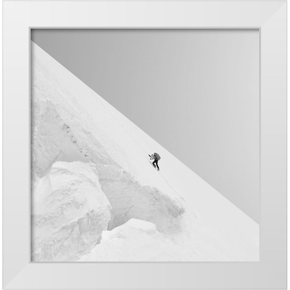 Nodeh, Mostafa 26x26 White Modern Wood Framed Museum Art Print Titled ...