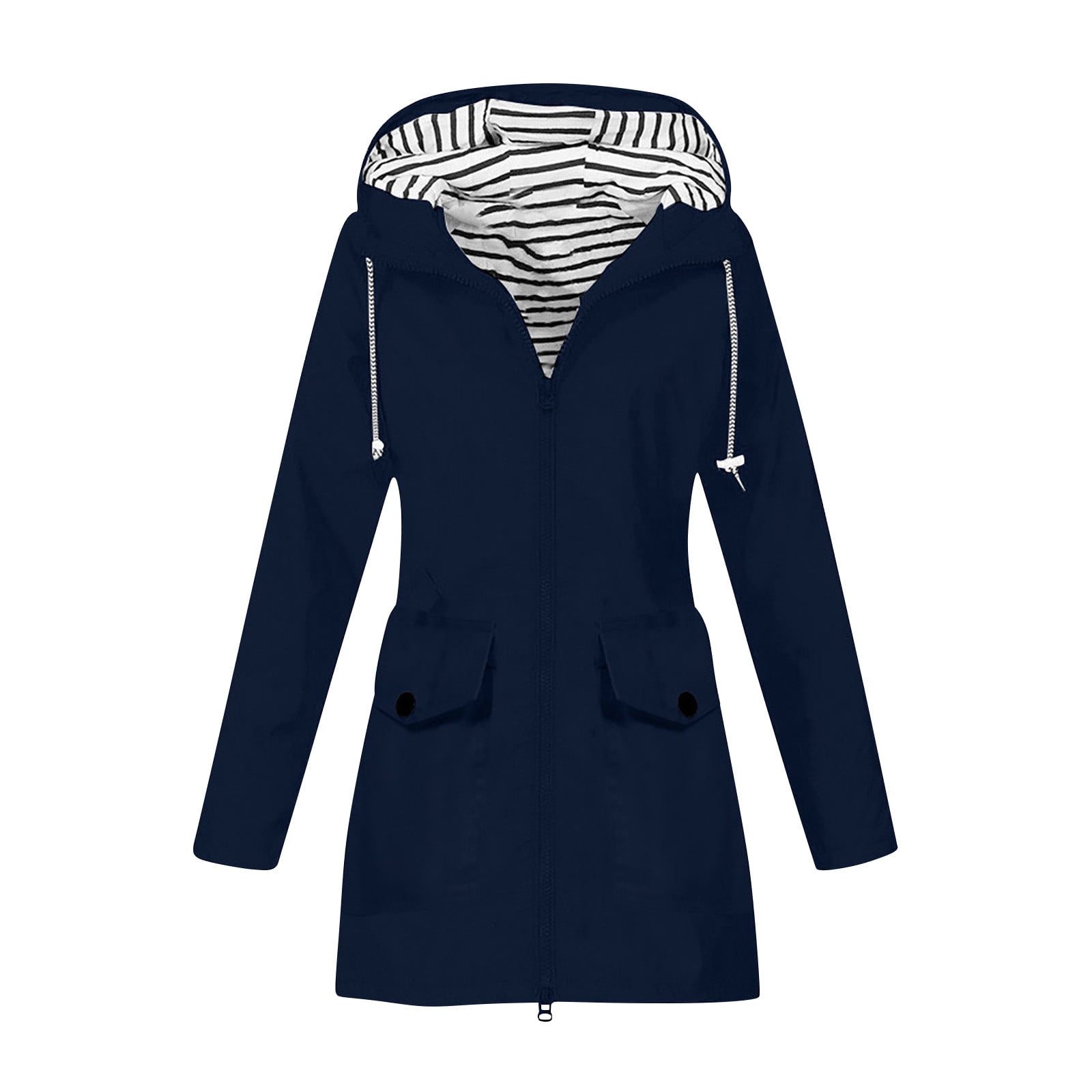 Tuosodrolic Women's Rain Jacket Waterproof with Hood, Rain Coats for ...