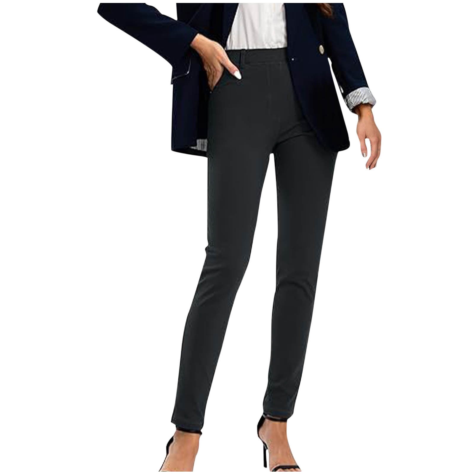 NoeCare Womens Dress Pants with Pockets Business Casual Pants Slim Fit ...