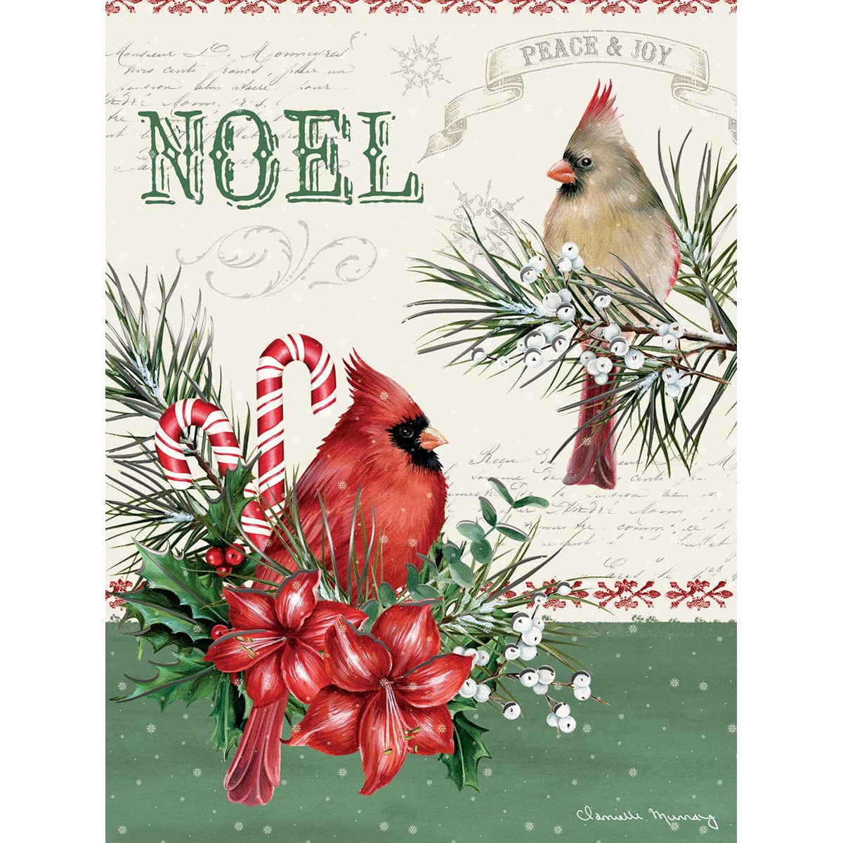 Noel Cardinals, Boxed Christmas Cards - Walmart.com