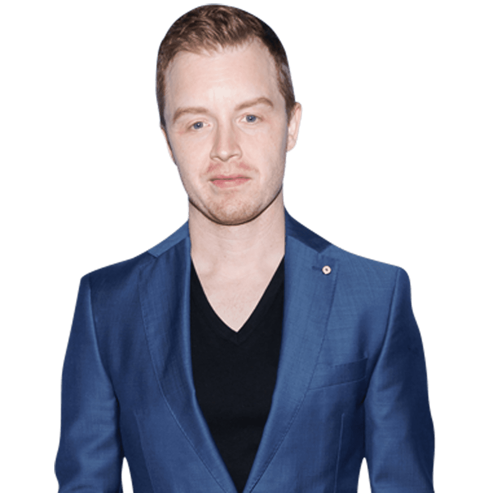 Noel Fisher (Blue Suit) Half Body Buddy Cutout - Walmart.com