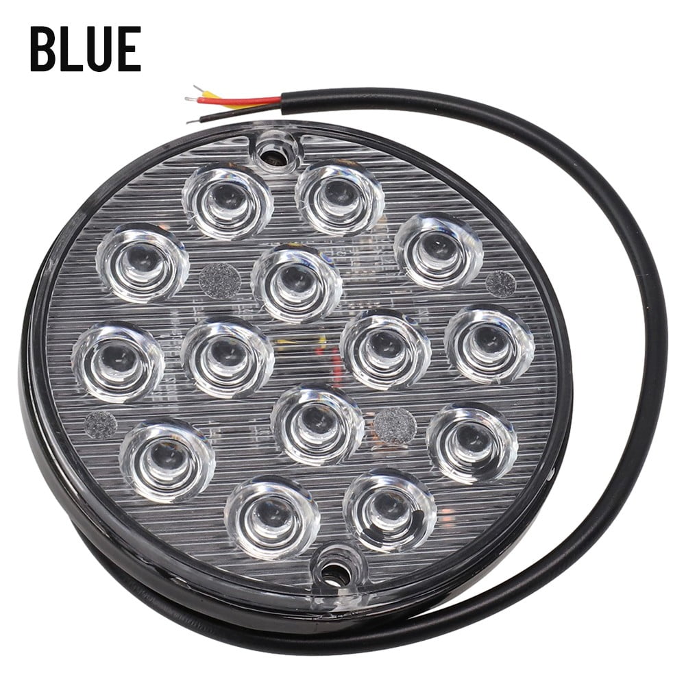 Noen Round Led Tail Light Car Light 16 Leds Abs Material Bright Flash ...