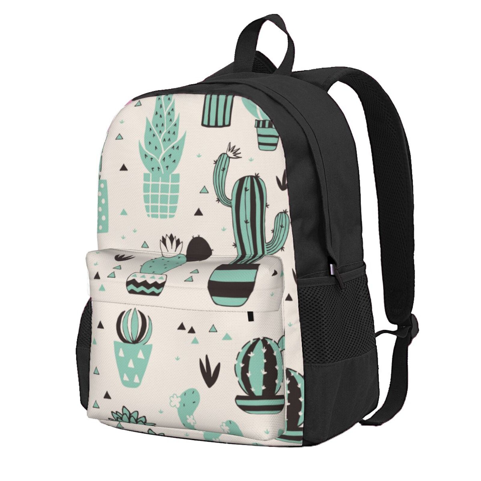 Noewx Cactus in a Flower Pot Travel Backpack for Men and Women College ...