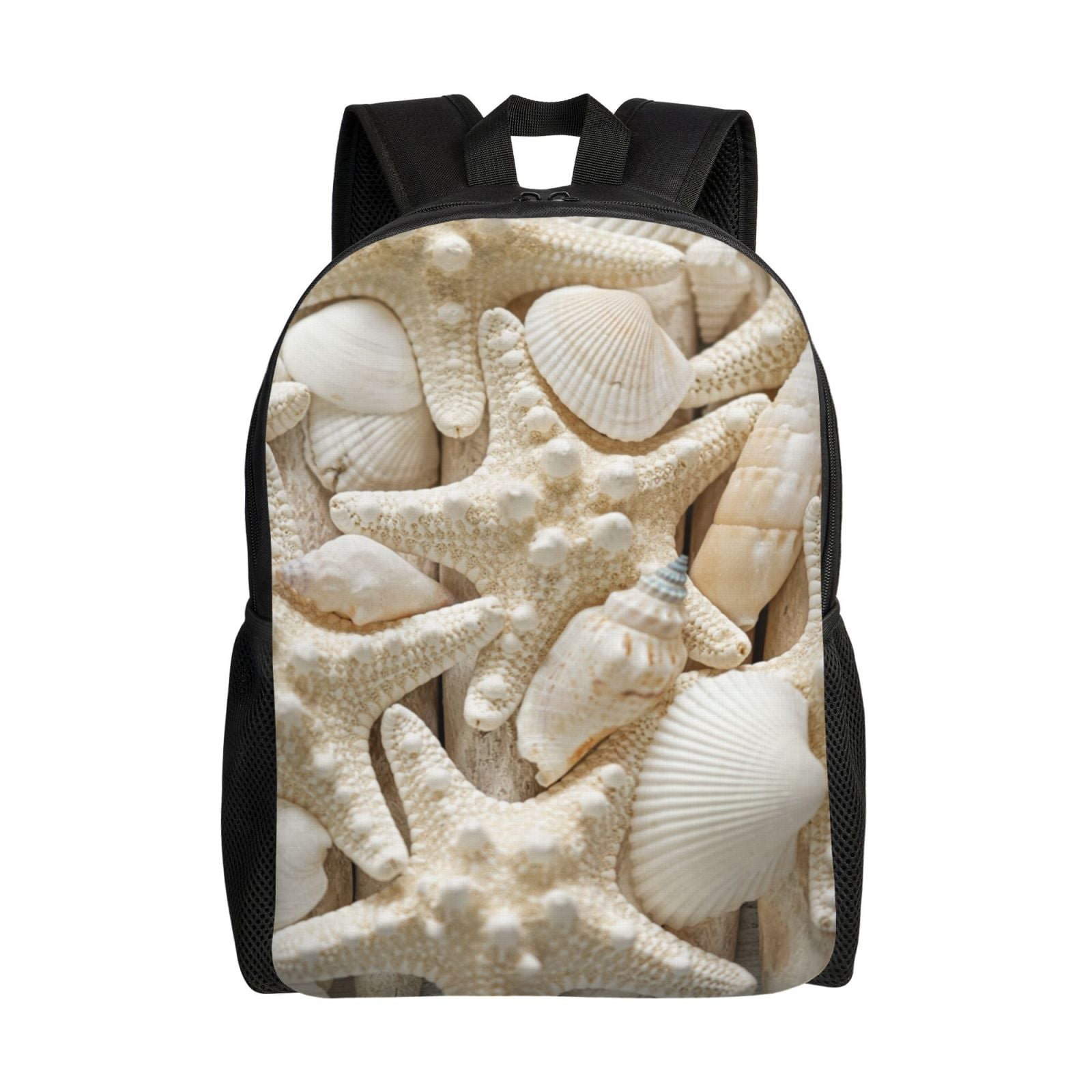 Noewx Starfish and Sea Shells Backpack for Men and Women College ...