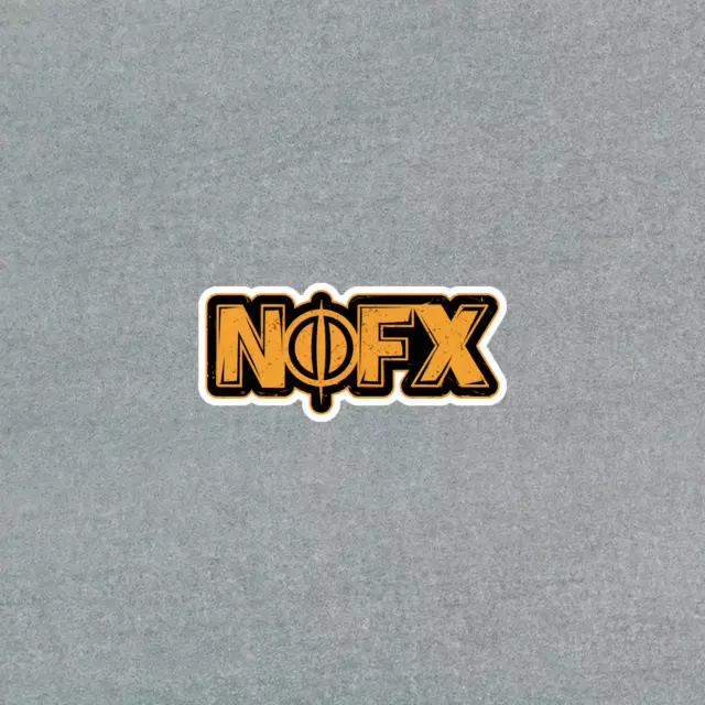 Nofx Punk Rock Band Grunge Style Logo Sticker Decal For Fansphone Decal ...