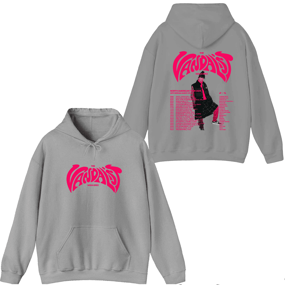 Noga Erez Merch North American Tour 2025 Hoodie Fashion Rapper Unisex ...