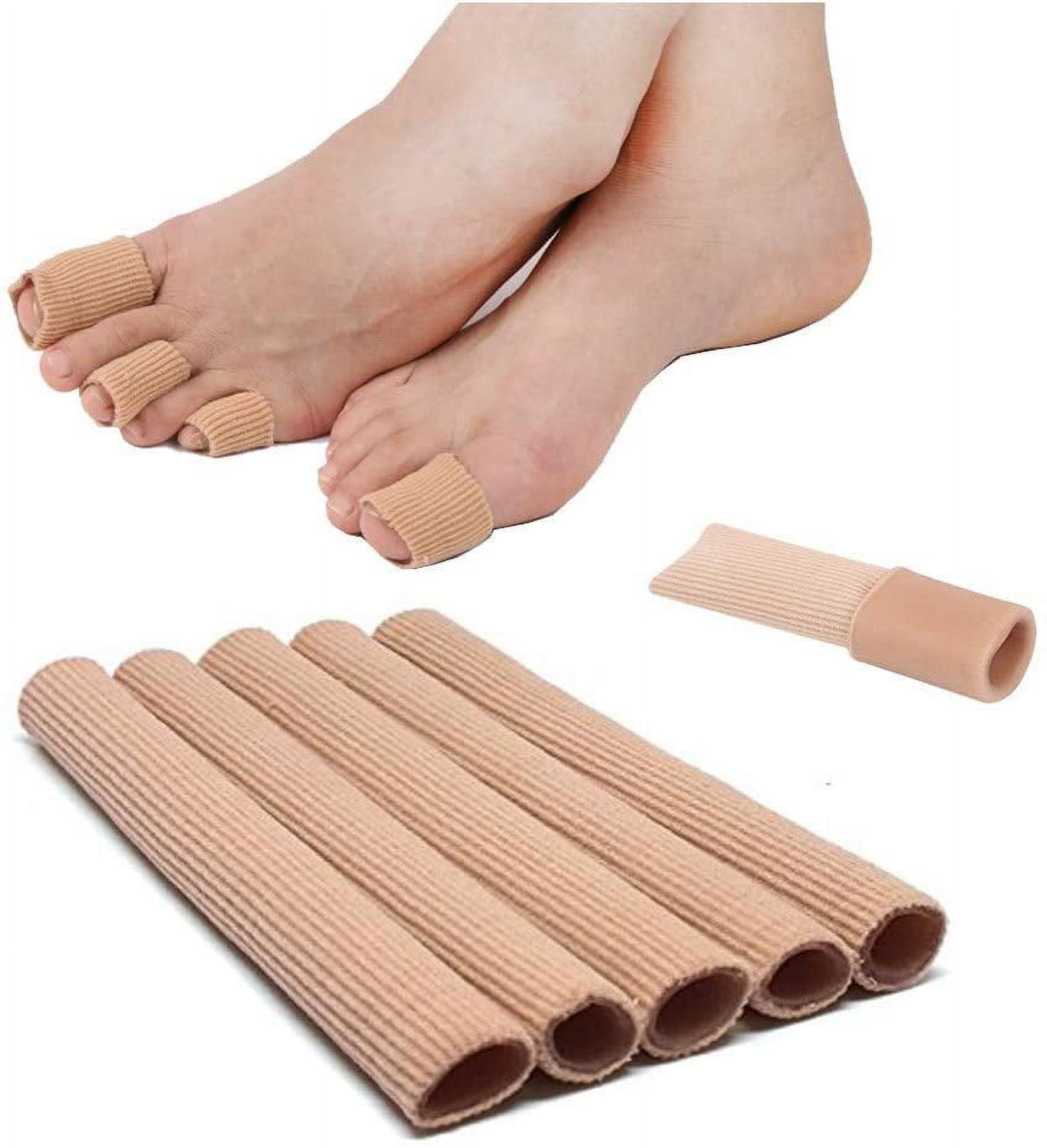 Nogis Big Toe Cap, 5 Pcs Breathable Toe Protector Toe Cover Sleeves ...