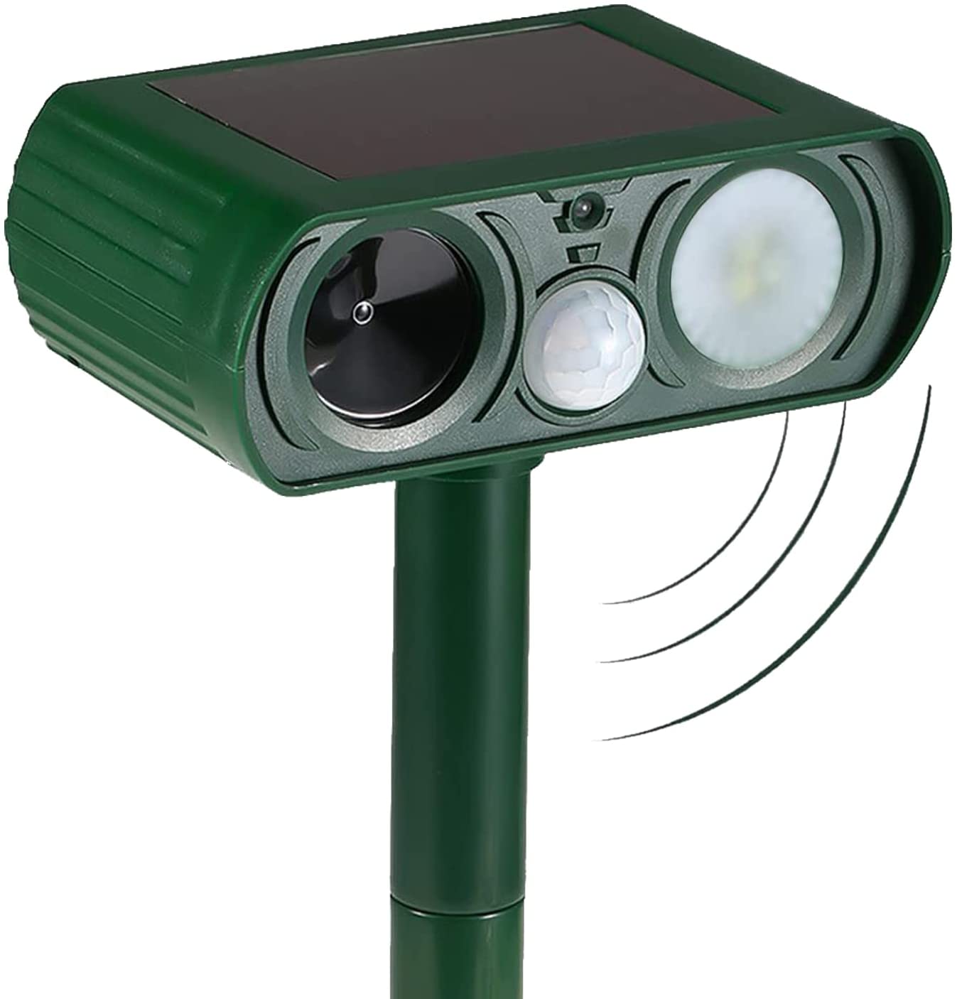 Nogis Solar Animal Repeller Ultrasonic Dog Repellent Motion Detector ...