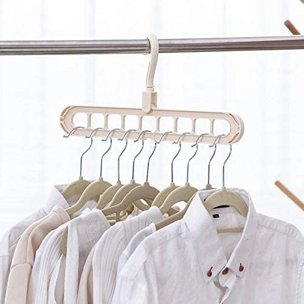 Nogis Space Saving Hangers- 1 Pack,PP Material Hanger Cascading Hanger ...