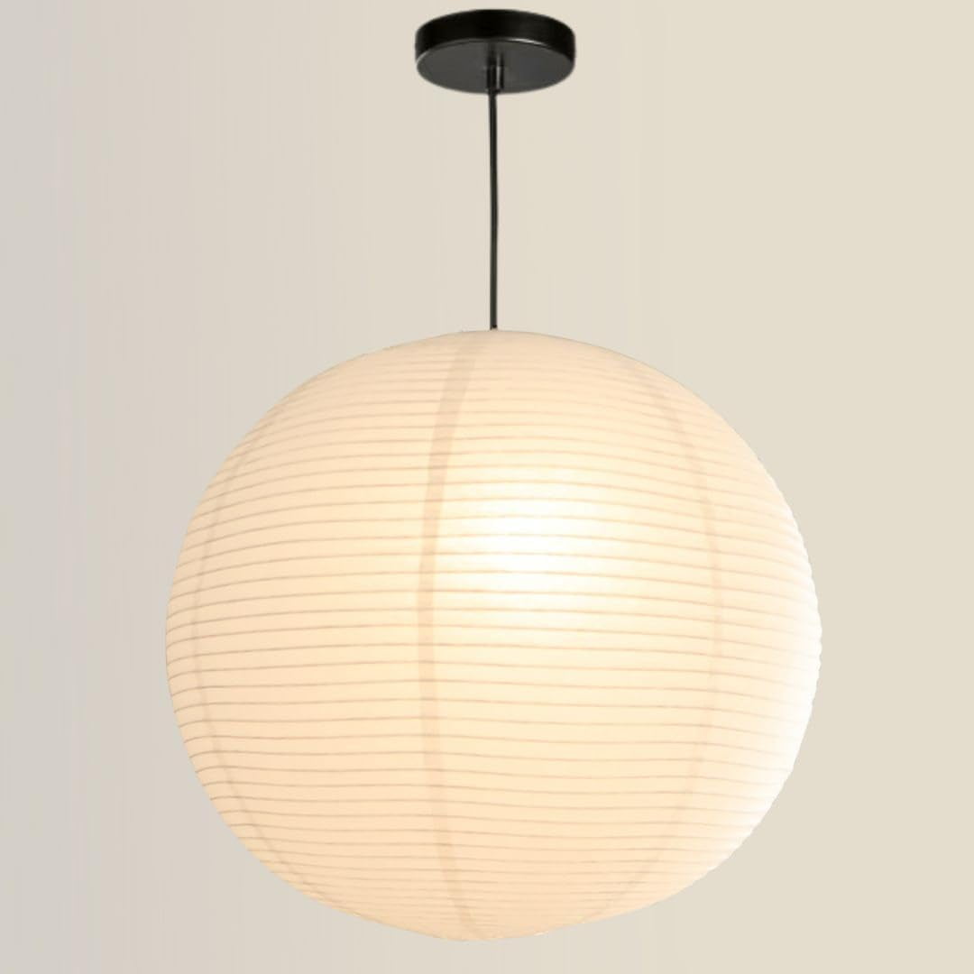 Nogy Lantern Lamp Pendant Light - Paper Lantern Pendant - Off White ...